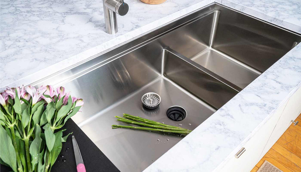 Stainless Steel Undermount Kitchen Sinks, Kitchen Faucets, and Sink ...