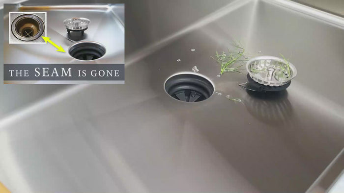 Seamless Drain Kitchen Sink - Create Good Sinks