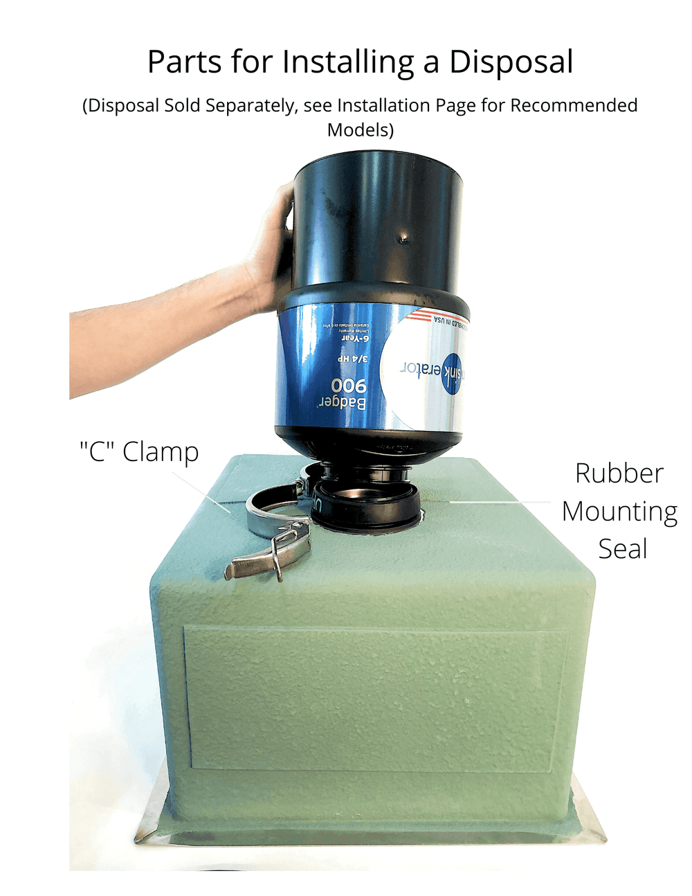 - Seamless Drain and Disposal Kit