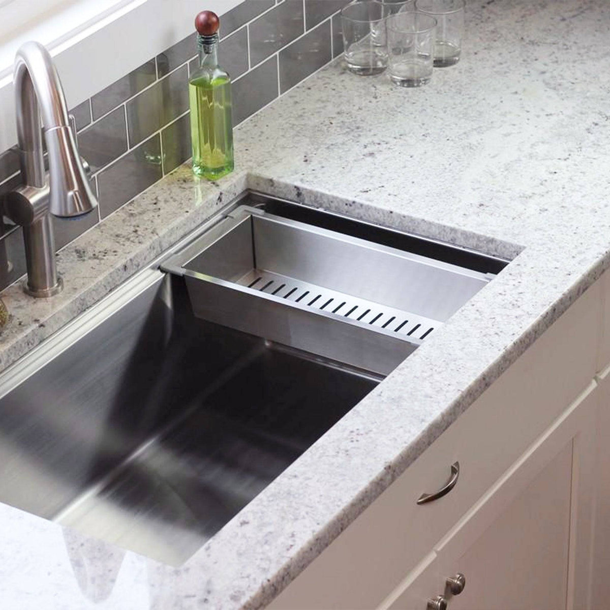 Workstation Sink Accessory - Stainless Steel Colander (COL)